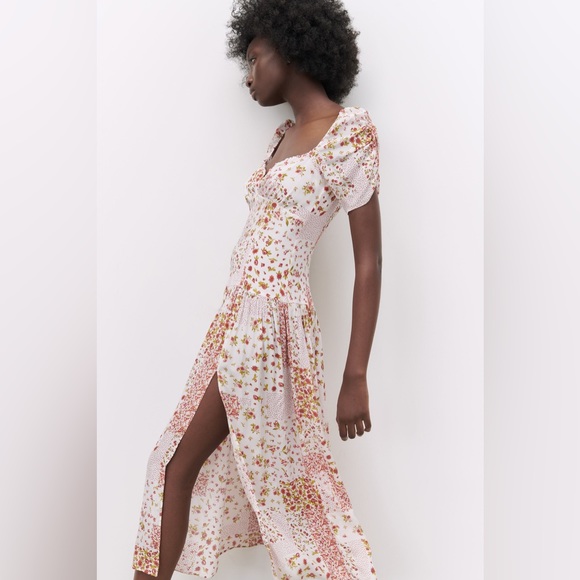 Zara | Dresses | Zara Floral Dress | Poshmark